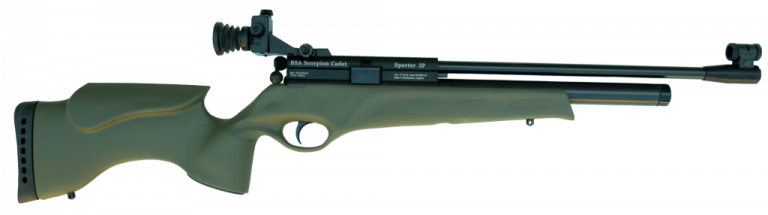 BSA Scorpion Cadet .177 6ftlb Nato Green Bell Target Rifle – GT Air Rifles